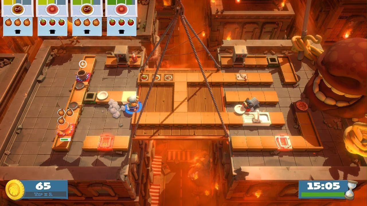 Overcooked! All You Can Eat Boss fight - YouTube