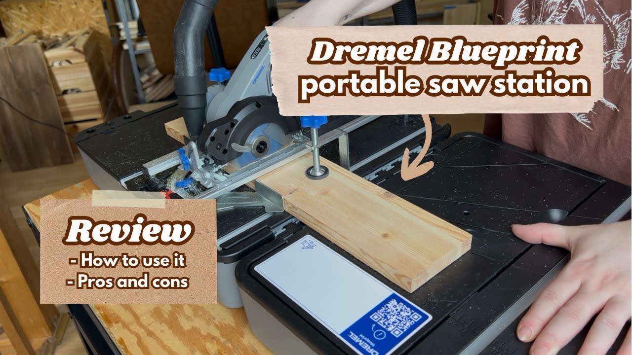 Dremel Blueprint Portable Saw Station: how to and review - YouTube