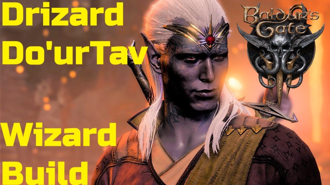 Drizard Do'urTav - Drow Wizard Build - Baldur's Gate 3 Early Access ...