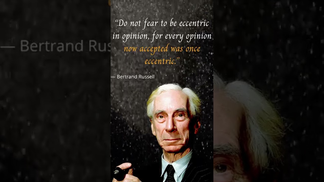 Brilliant Bertrand Russel quotes that everyone should know ||Life ...