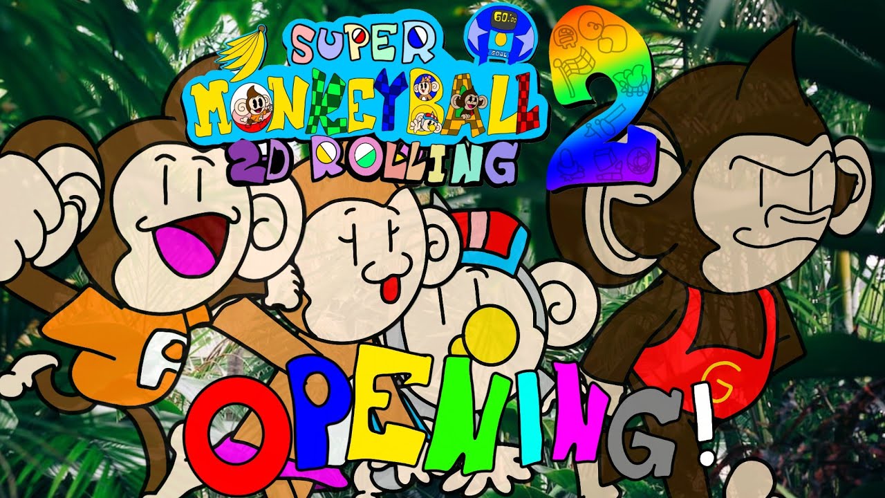 Super Monkey Ball: 2D Rolling 2 - Opening Trailer - YouTube