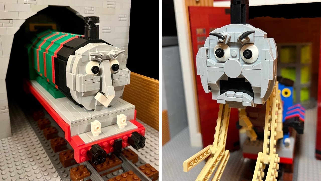 LEGO SHED 17 - Thomas, Henry & Skull Thomas - YouTube