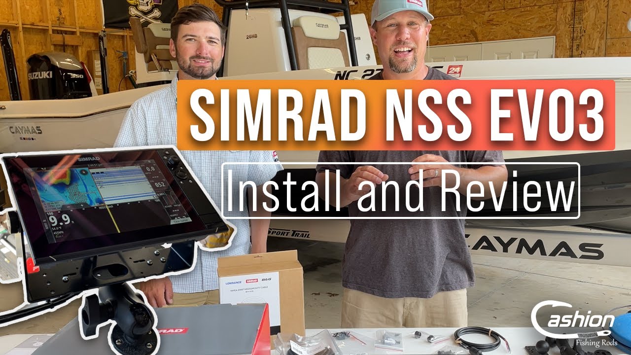 How to Install a Simrad NSS Evo3 on a Caymas 26HB - YouTube