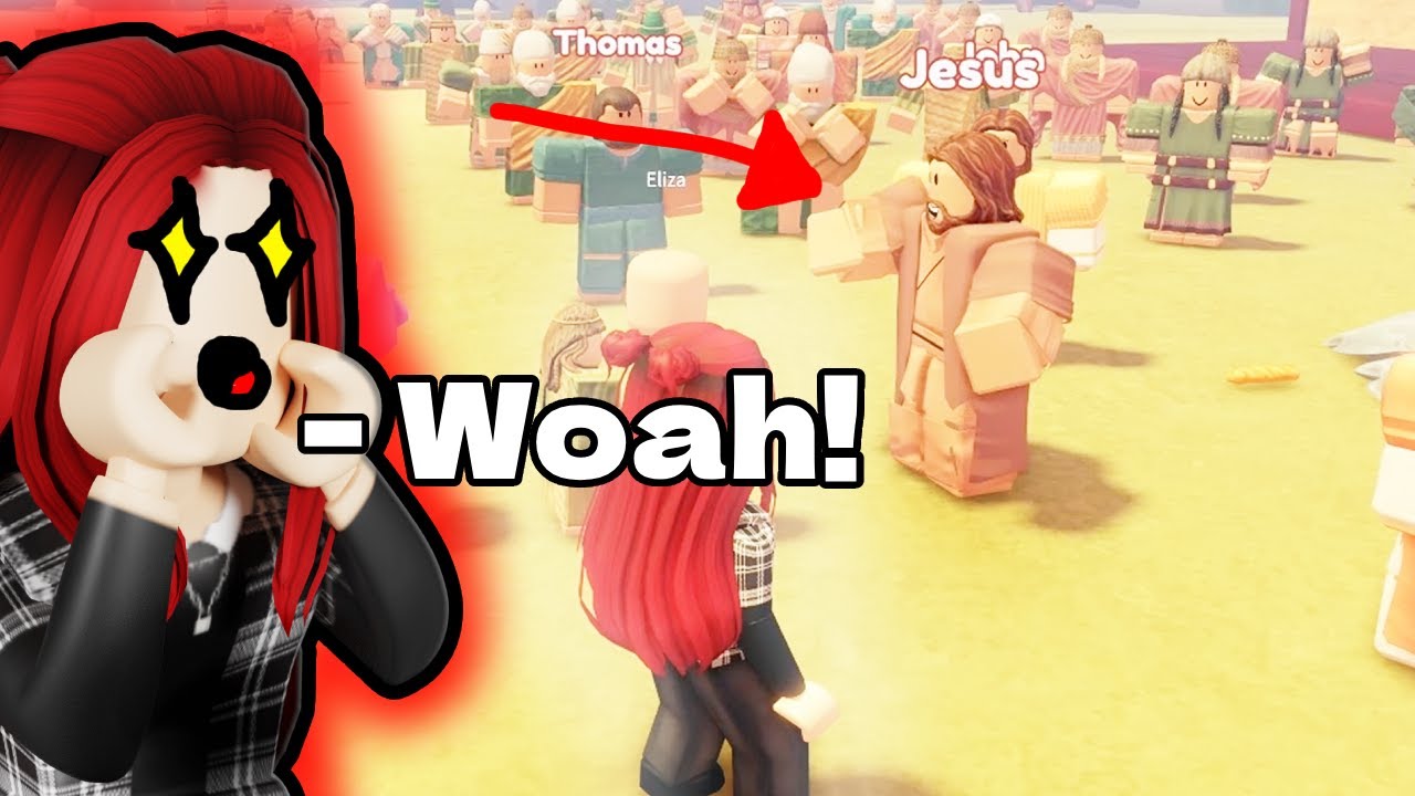 No Way! Jesus In A Roblox GAME?! | Roblox - The Jesus Story (Chapter 1 ...