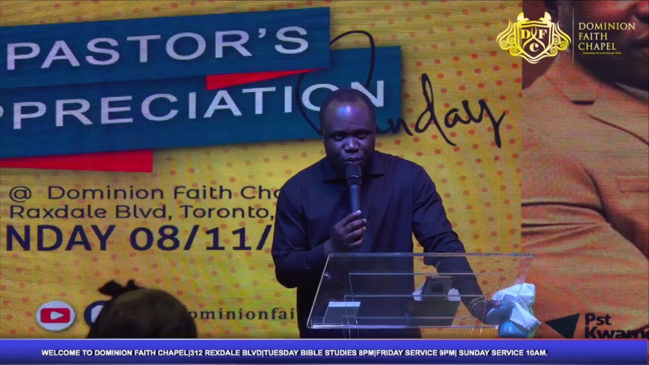 DOMINION FAITH CHAPEL FRIDAY PROPHETIC NOVEMBER 6,2020 - YouTube