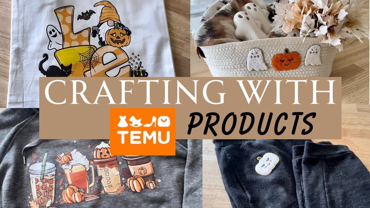HALLOWEEN DECOR FROM TEMU | CRAFTING WITH TEMU PRODUCTS - YouTube