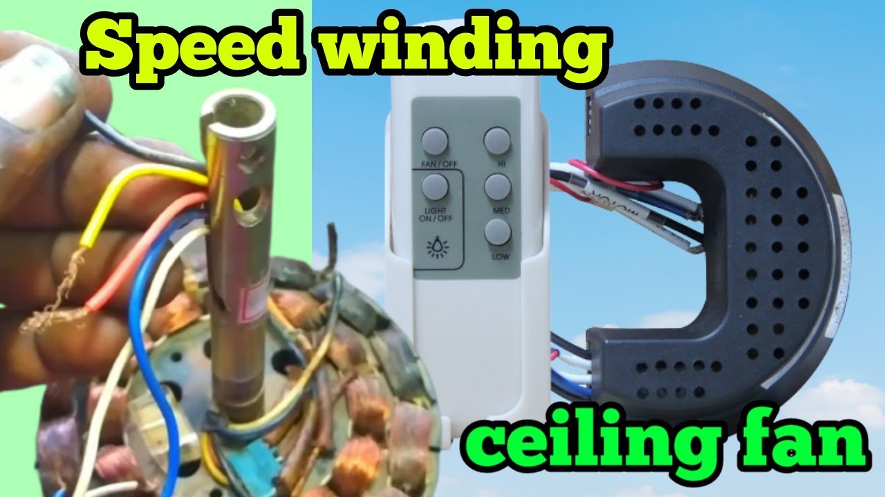 5 wire ceiling fan core winding data / remote ceiling fan core winding ...