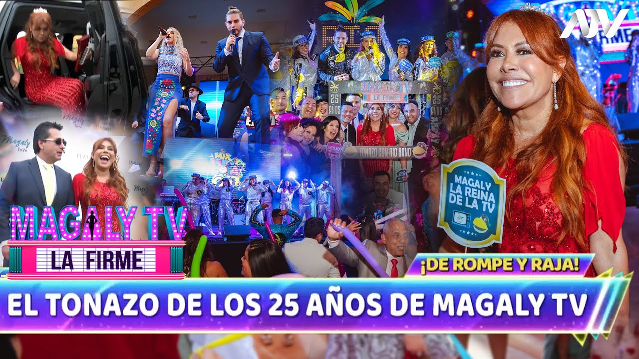 RIO BAND EN LOS 25 ANIVERSARIO DE MAGALY TV (FIESTA, EVENTO, BODAS DE ...