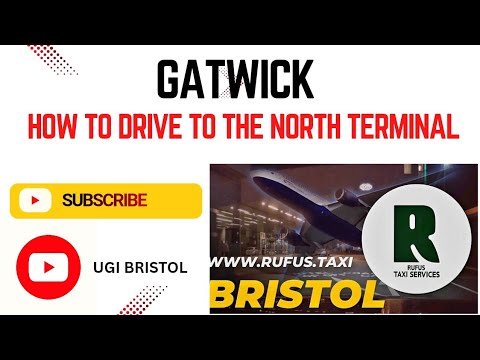 How To Drive GATWICK NORTH TERMINAL Drop Off! - YouTube