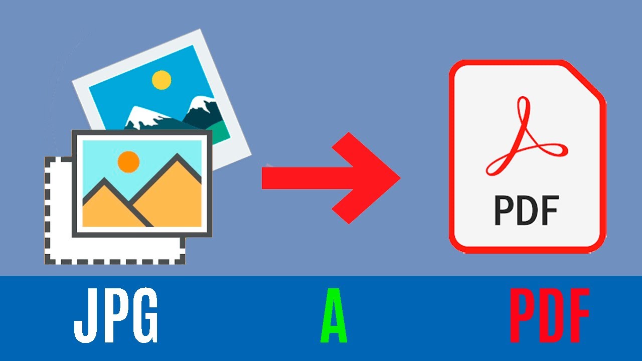 Como Convertir Imagenes a PDF - YouTube