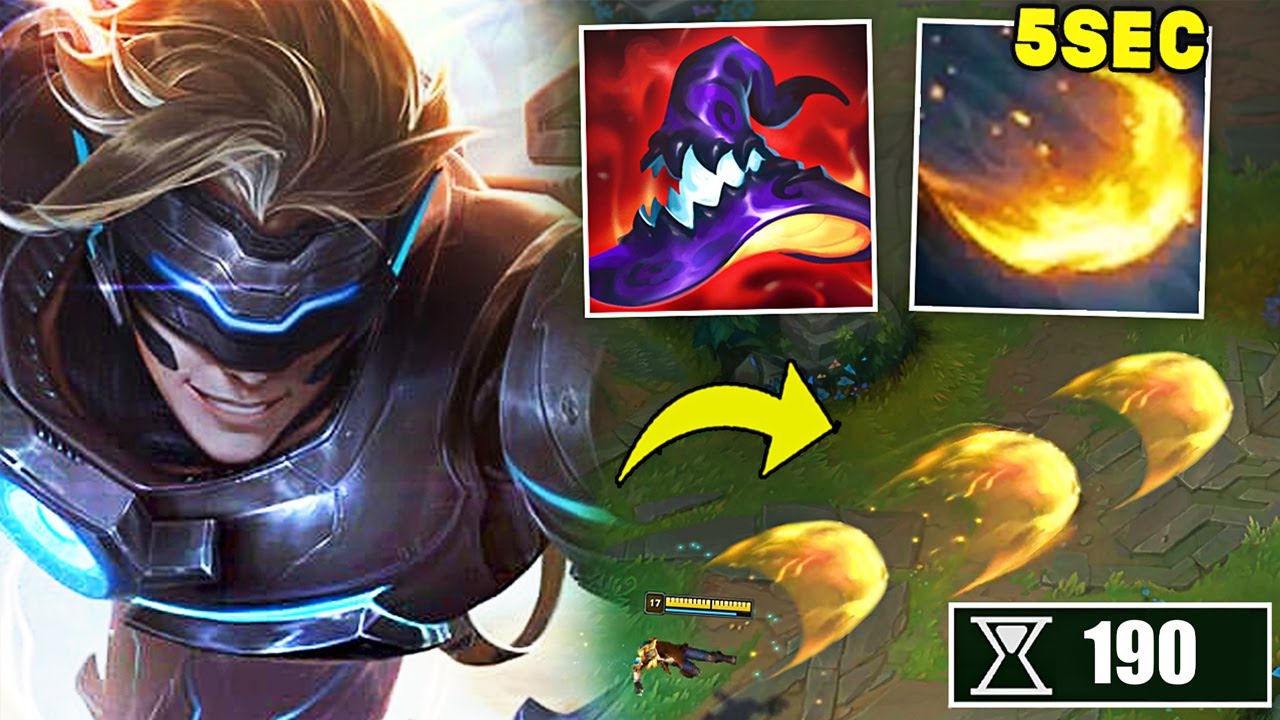 NEW EZREAL BUILD LETS YOU ULT EVERY 5 SECONDS WITH THIS TRICK! - YouTube