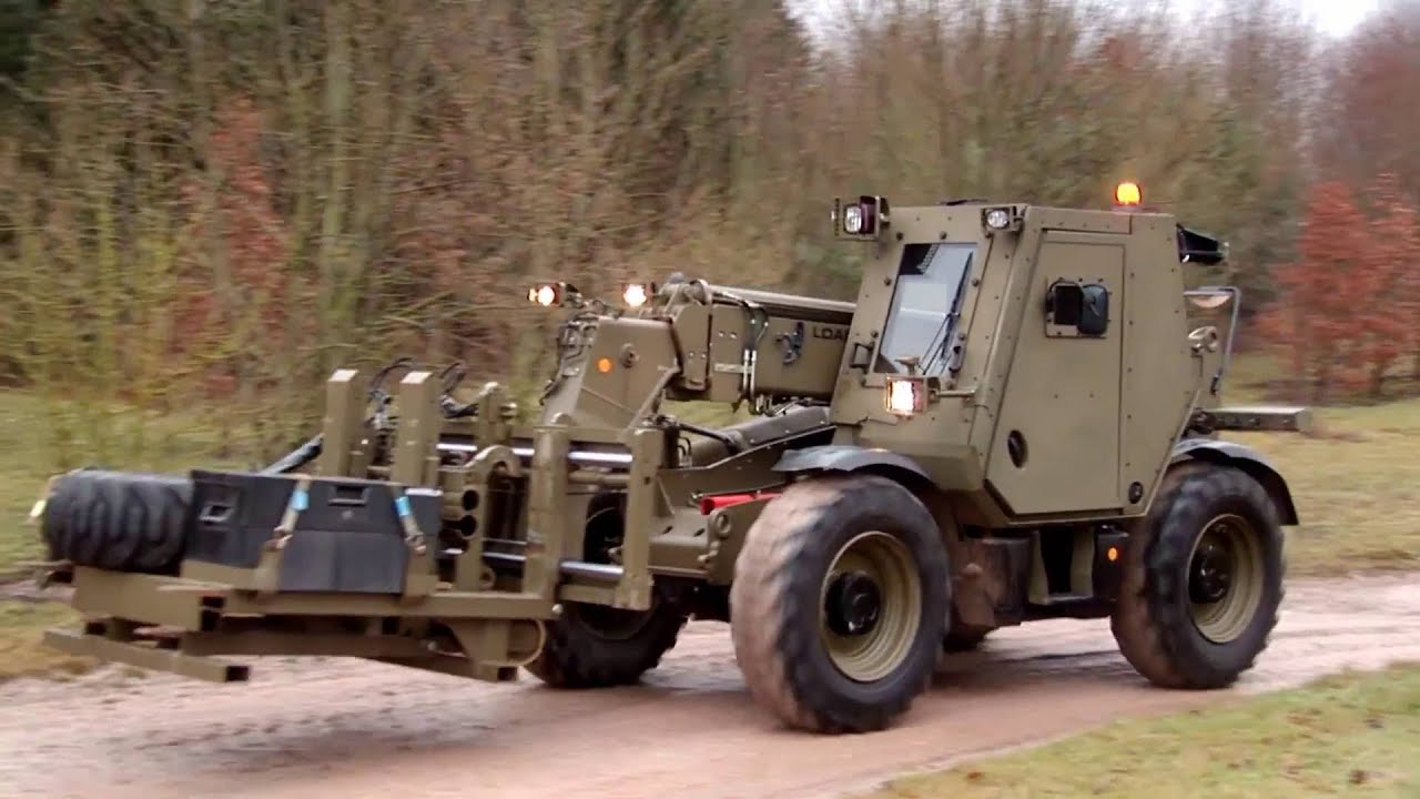 JCB Military Telescopic Handler Introduction - YouTube