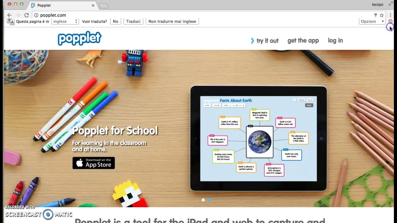 Video Lezione: come creare mappe con Popplet - YouTube