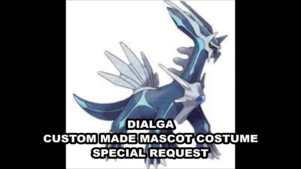 Special Request To Make A Custom Mascot Costume Dialga (Pokemon ...