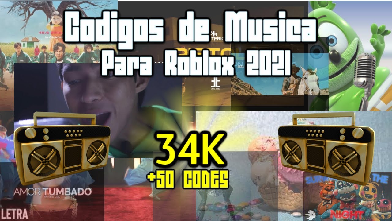 Códigos De Música Para Roblox 2021 - YouTube