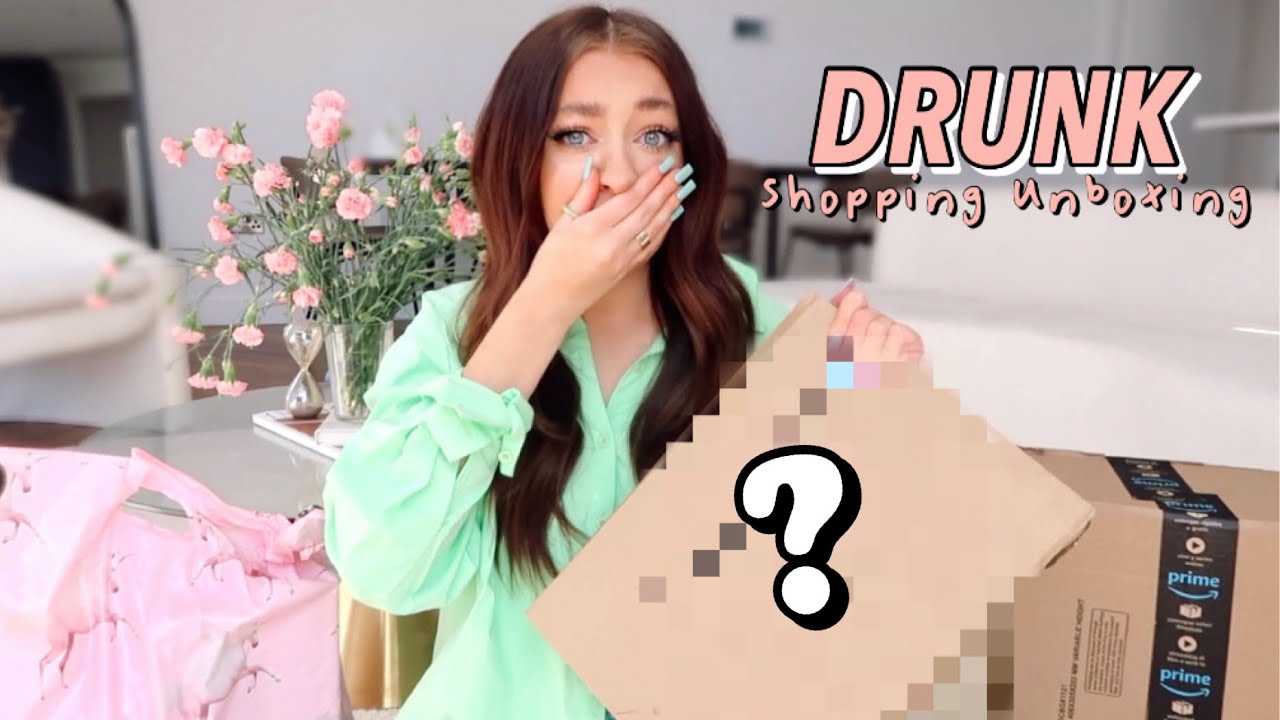Unboxing Things I Ordered While Drunk... - YouTube