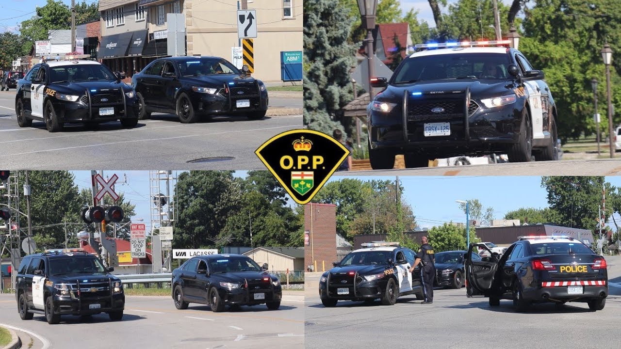 O.P.P. On Traffic Control For Parade - Tecumseh - YouTube