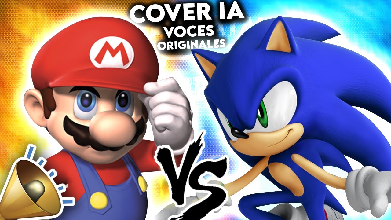 MARIO VS SONIC Pero con las Voces Originales - Épicas Batallas de Rap ...