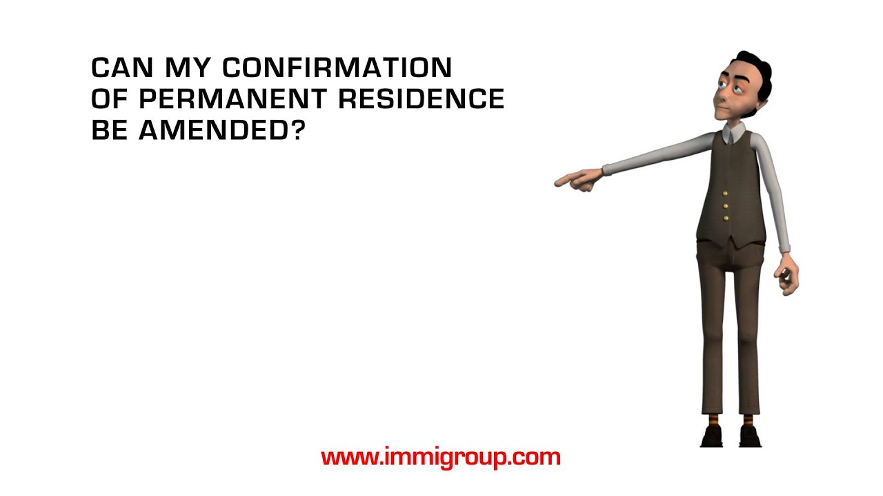 Can My Confirmation Of Permanent Residence Be Amended YouTube can-my-confirmation-of-permanent-residence-be-amended-youtube