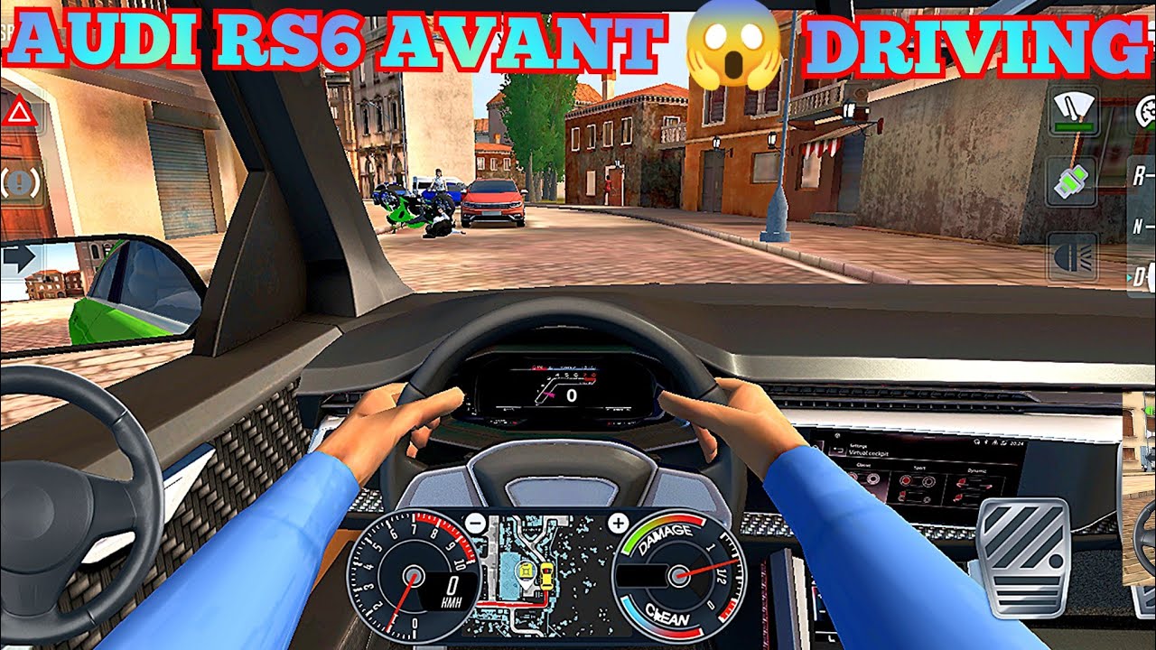 best car games for android driving Audi RS6 Avant in SPORTS mode 😱 taxi ...