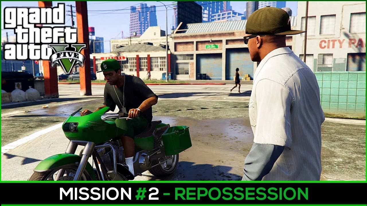 GTA 5 - Mission #2 - Repossession gameplay walkthrough HD #gameplay ...