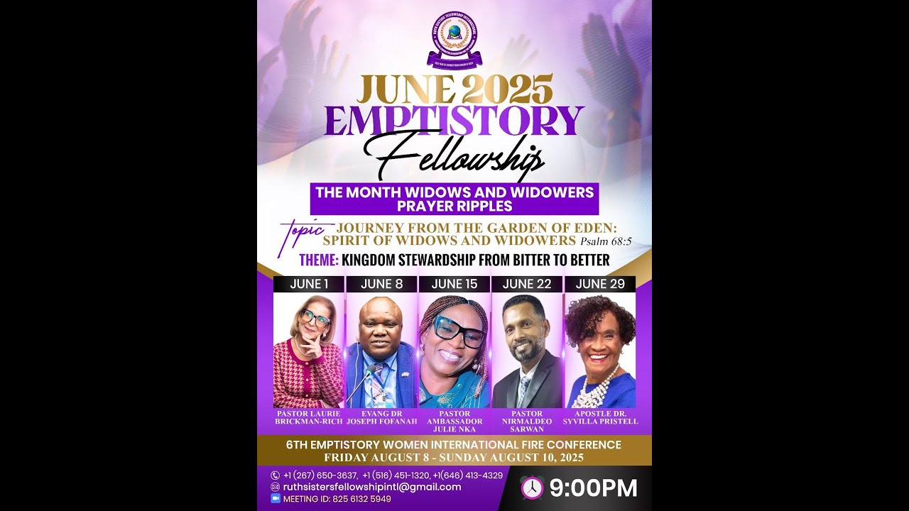 Ruth Sisters' EMPTISTORY FShip -Journey fm Garden of Eden Widows ...