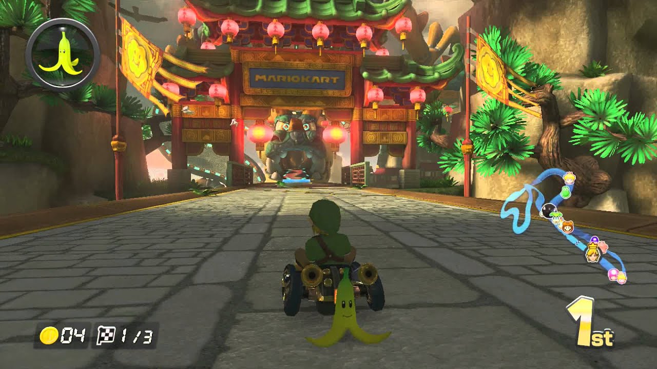 Mario Kart 8 - Dragon Driftway - YouTube