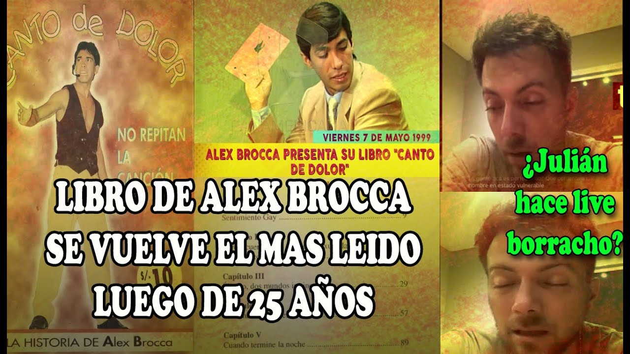 ALEX BROCCA libro Canto de Dolor es el mas buscado en PDF. Julian ...