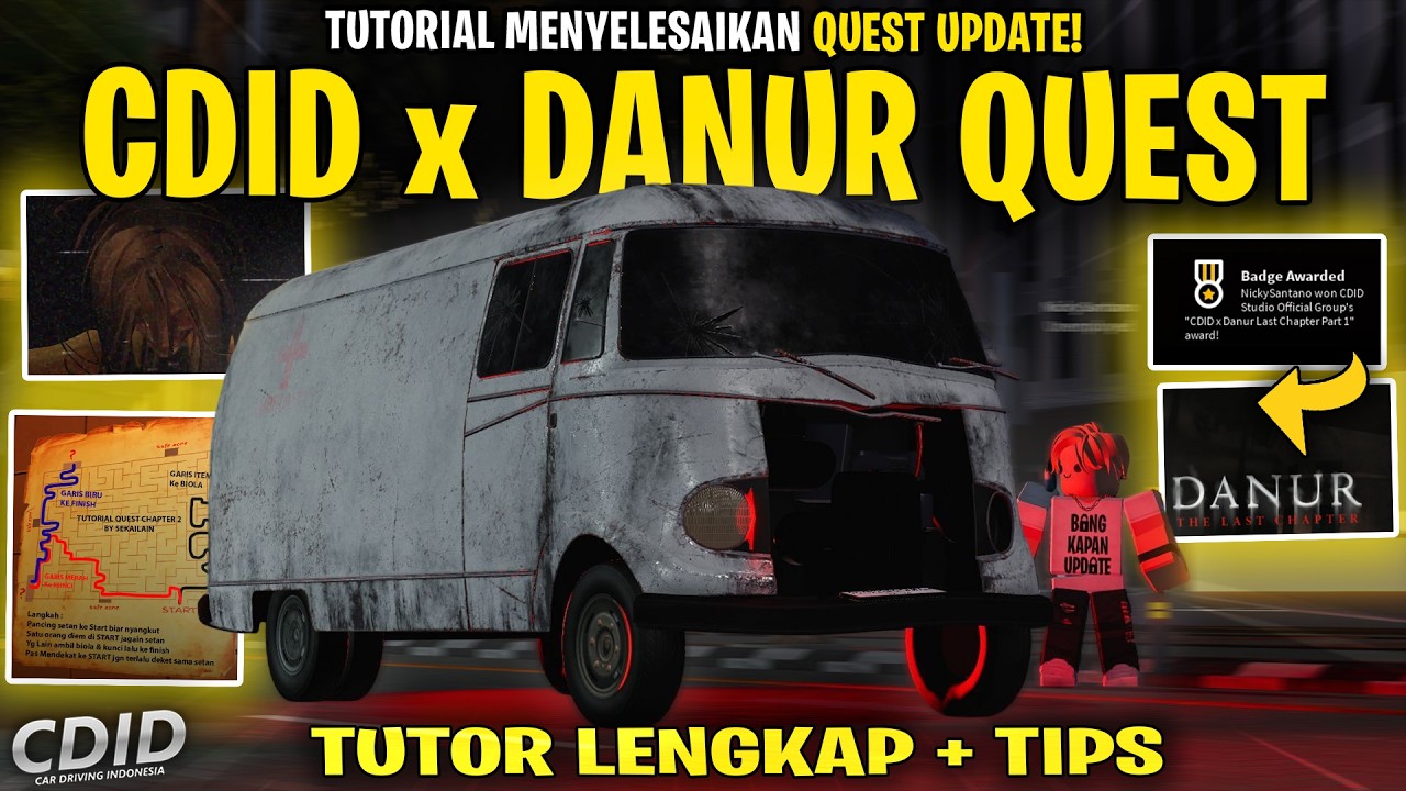 CARA MENYELESAIKAN QUEST CDID x DANUR HORROR CDID V2.5 ! TUTOR TIPS ...