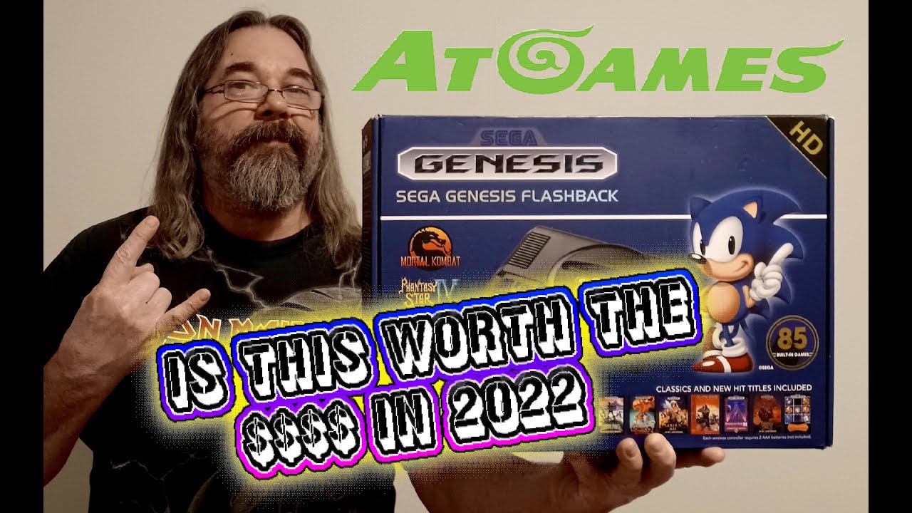Sega Genesis Flashback 2018 with 856 Games By AtGames Unboxing - YouTube