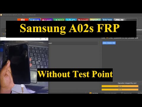 Samsung FRP Bypass A02s Android 12 ( A025 ) Without Test Point - YouTube