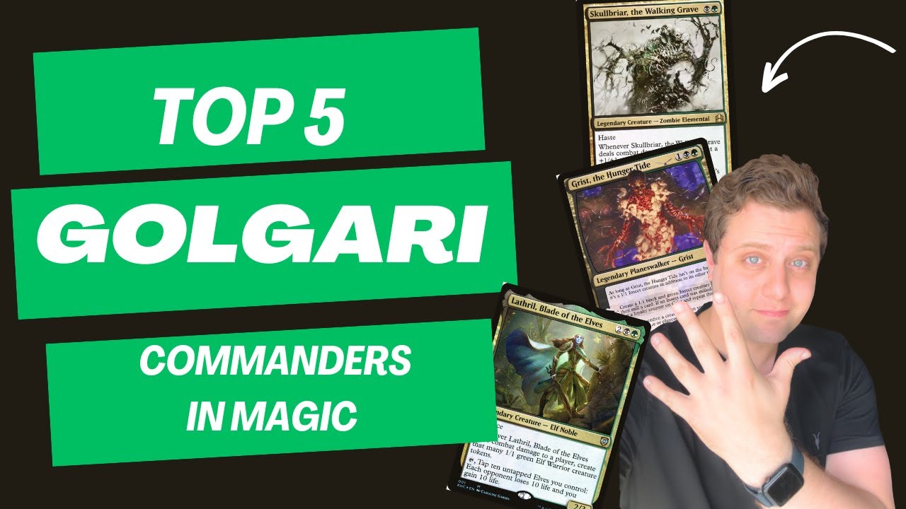 Top 5 Black/Green Commanders of All Time - YouTube