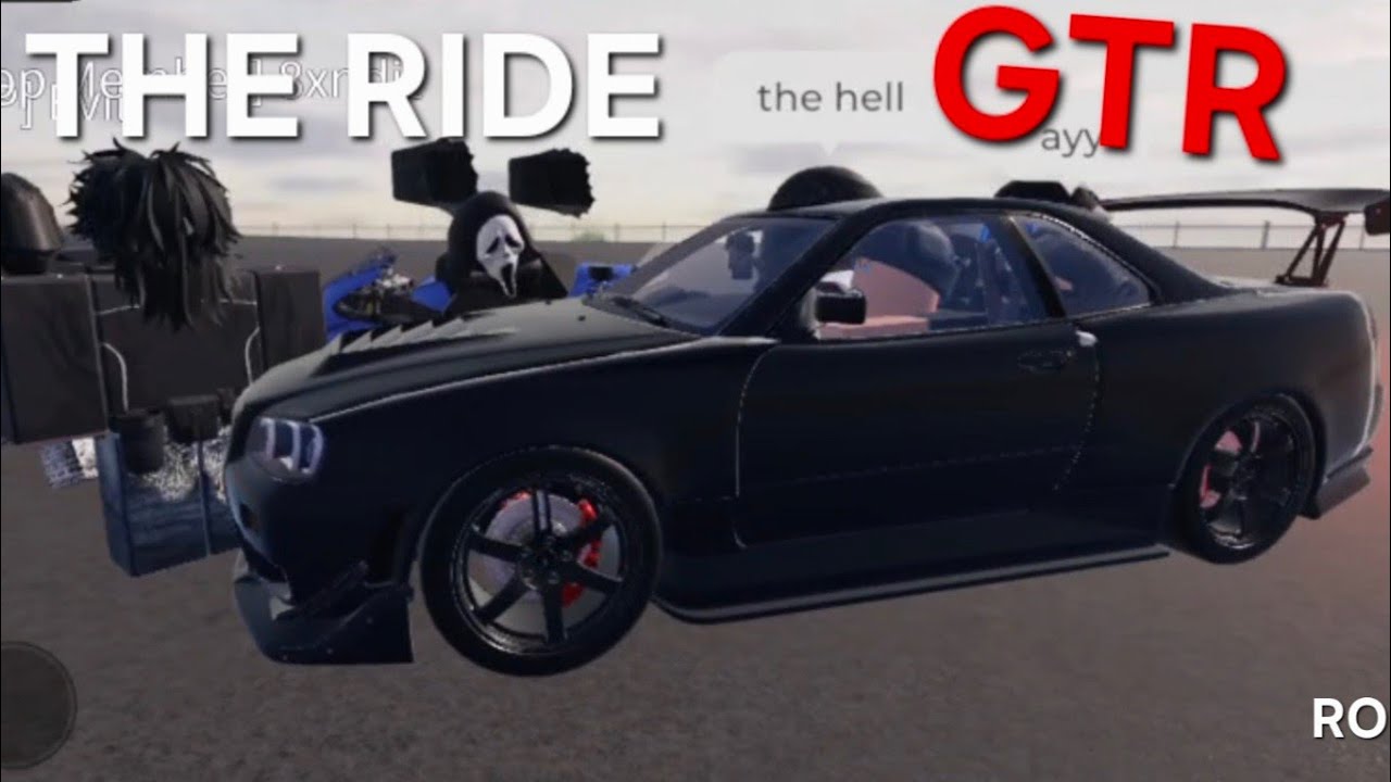 NISSAN SKYLINE GT-R R34 | THE RIDE ROBLOX ( Drifts ) - YouTube