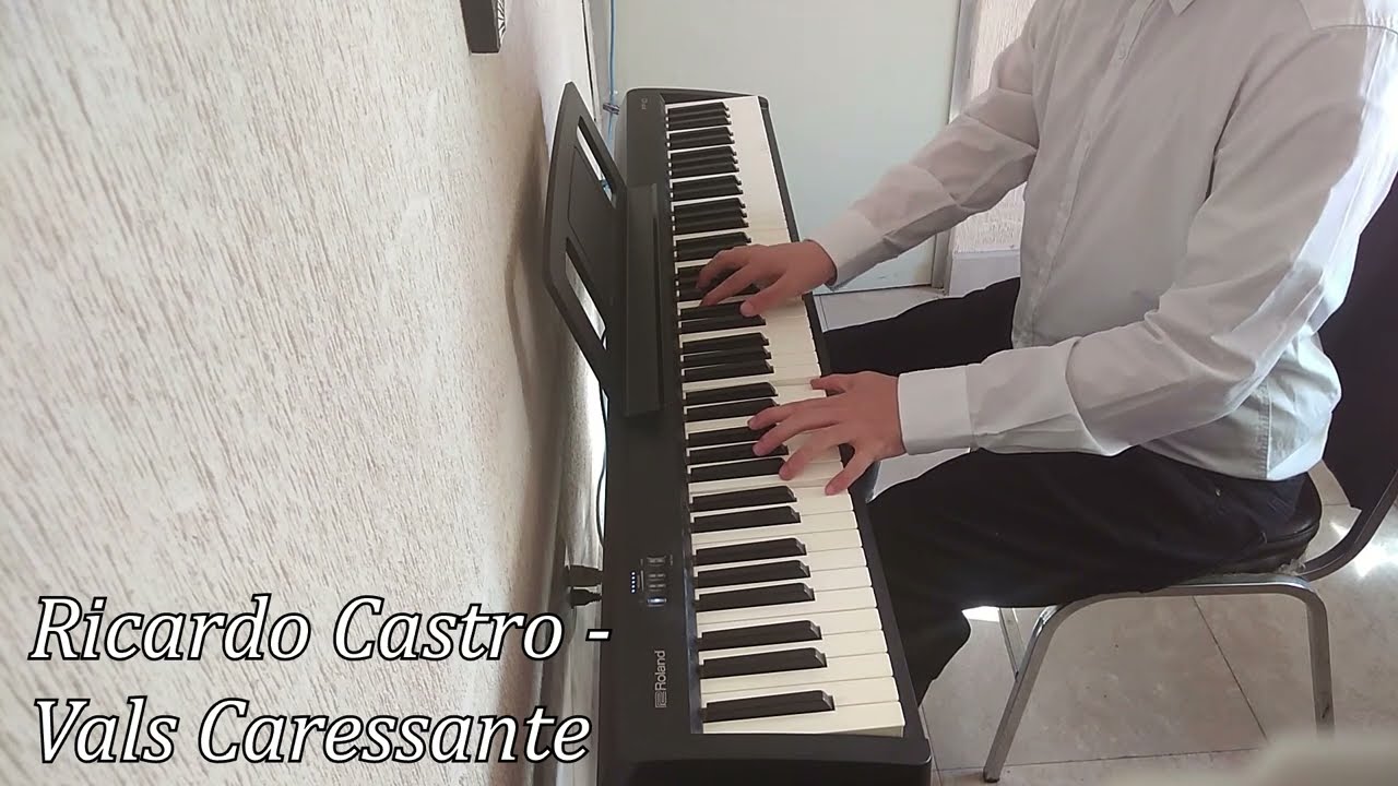 Ricardo Castro - Vals Caressante [Piano] - YouTube