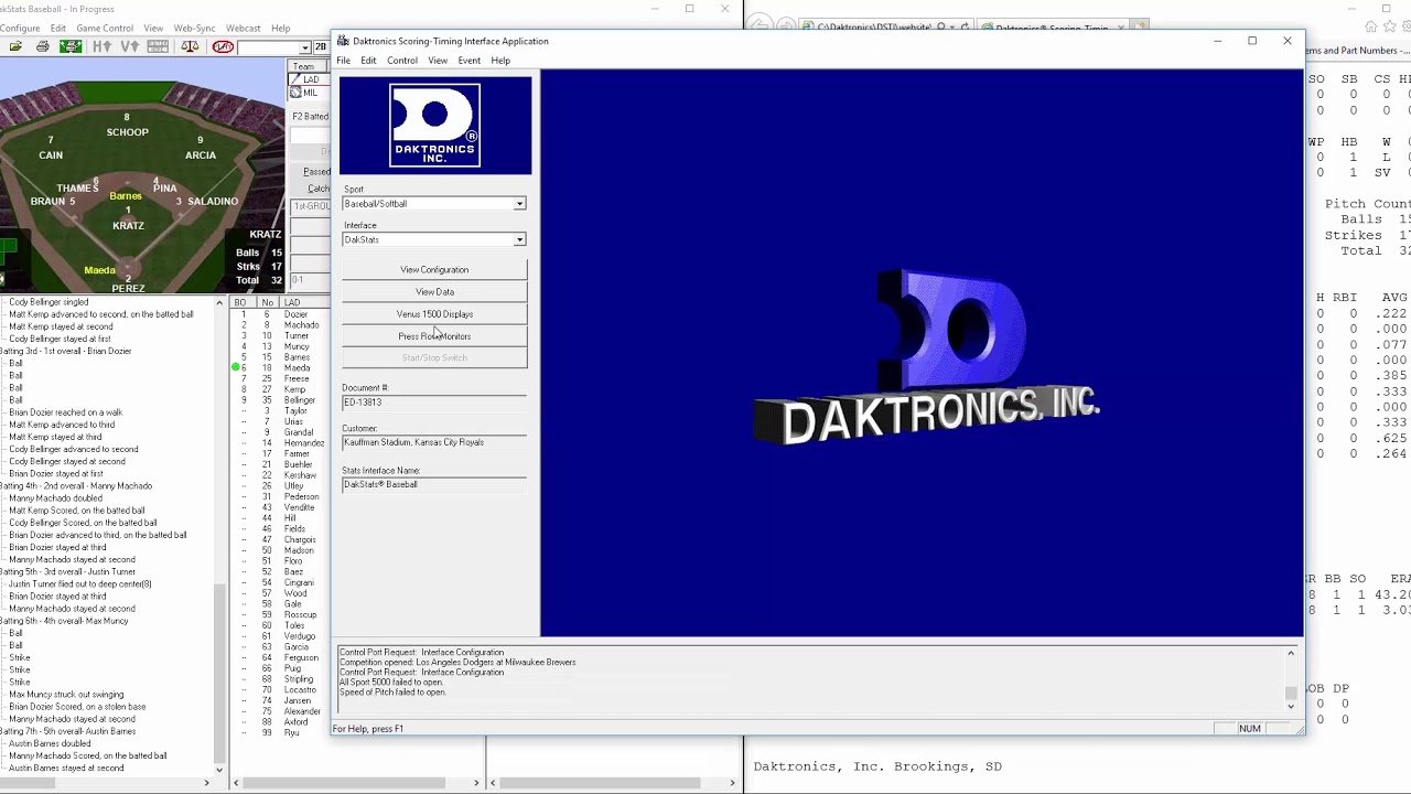 DakStats: Press Row Monitor - YouTube