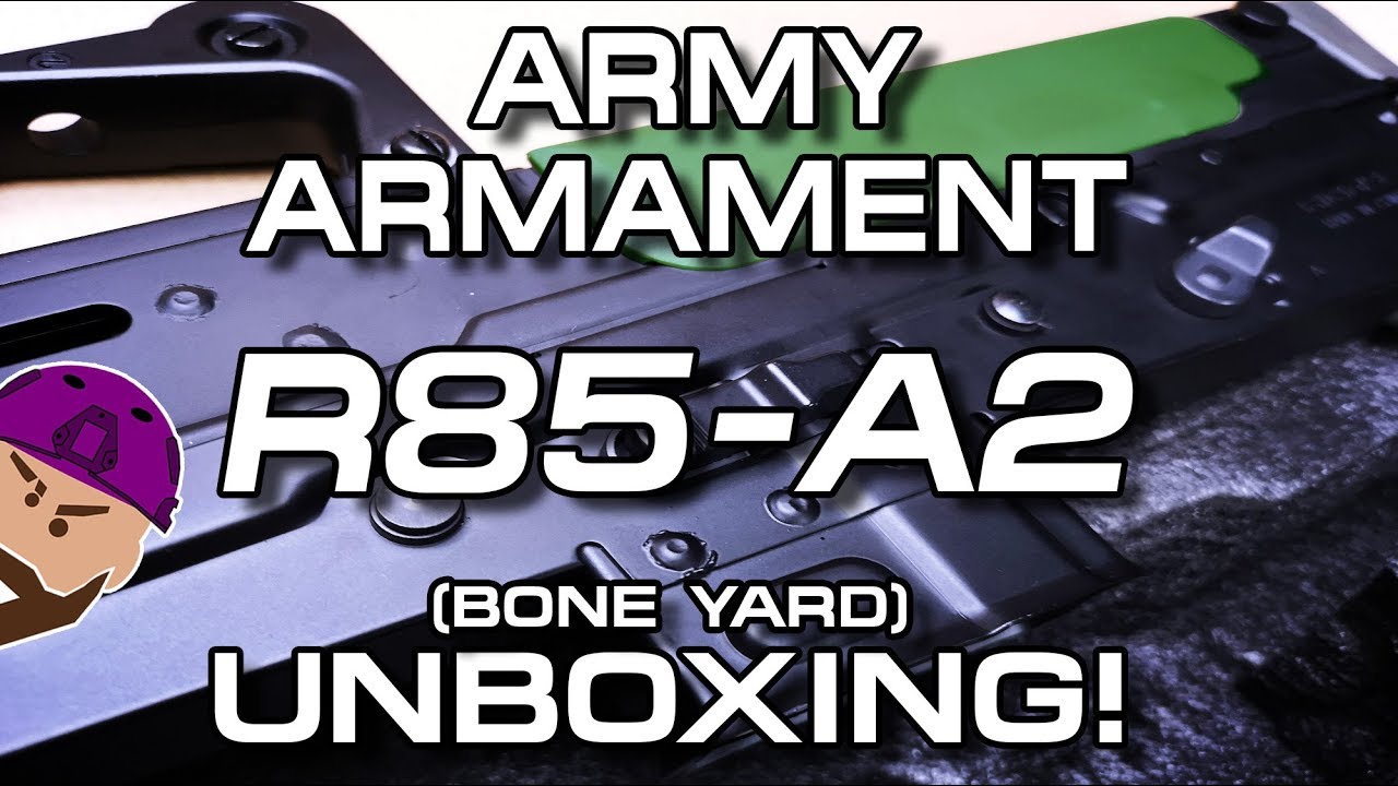 AA R85A2 (L85) Part 1 - Unboxing | Boneyard Airsoft - YouTube