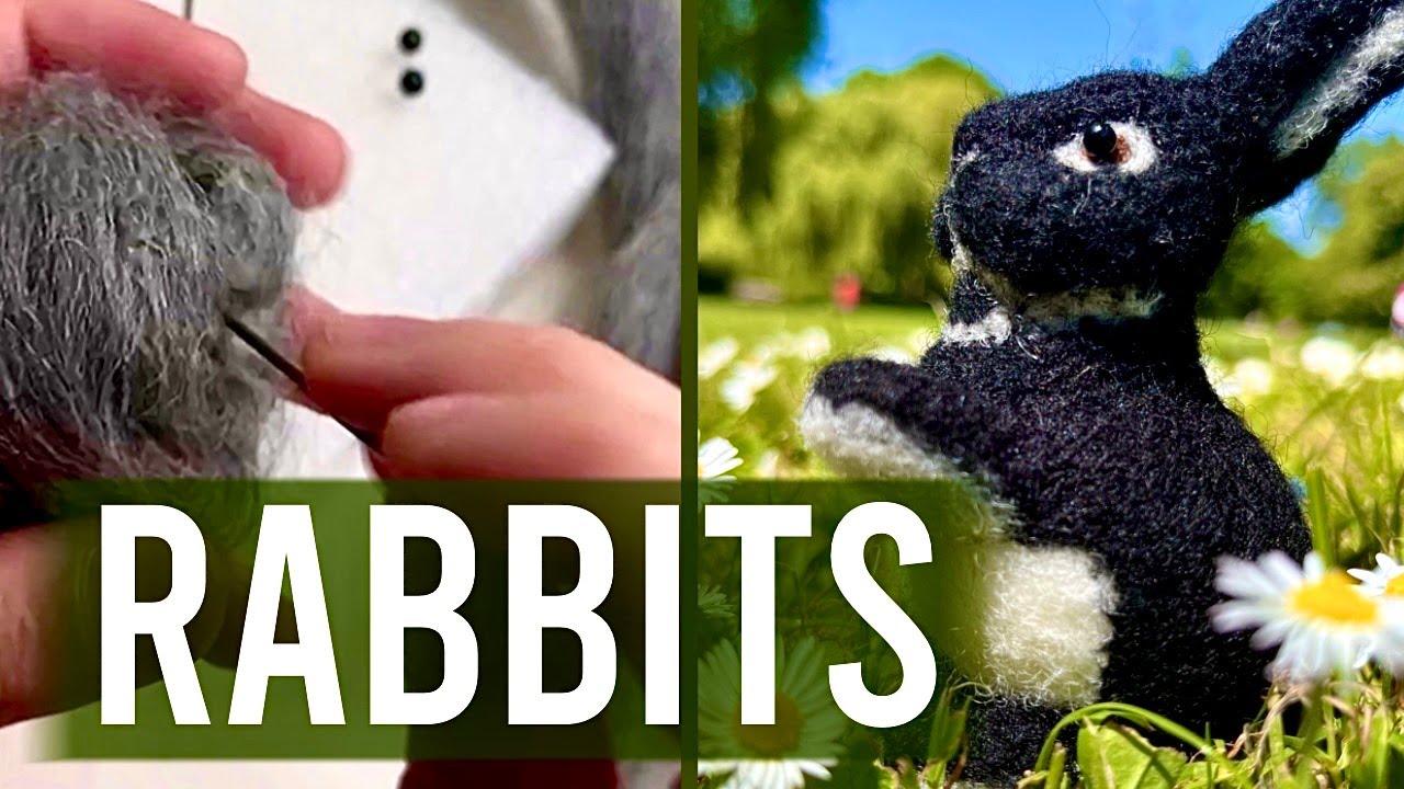 How to Needle Felt a Bunny: Craft a Rabbit with Wool with this Step-by ...