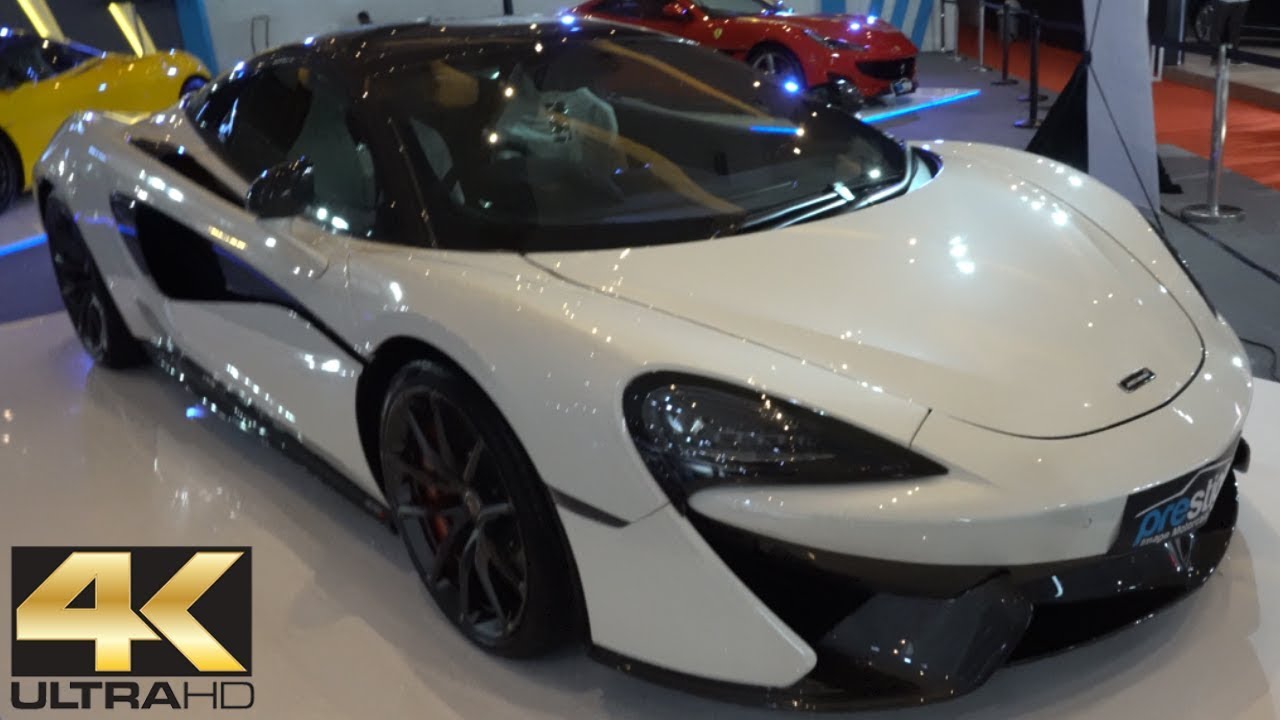 New McLaren 570S White Review - マクラーレン 570S - YouTube