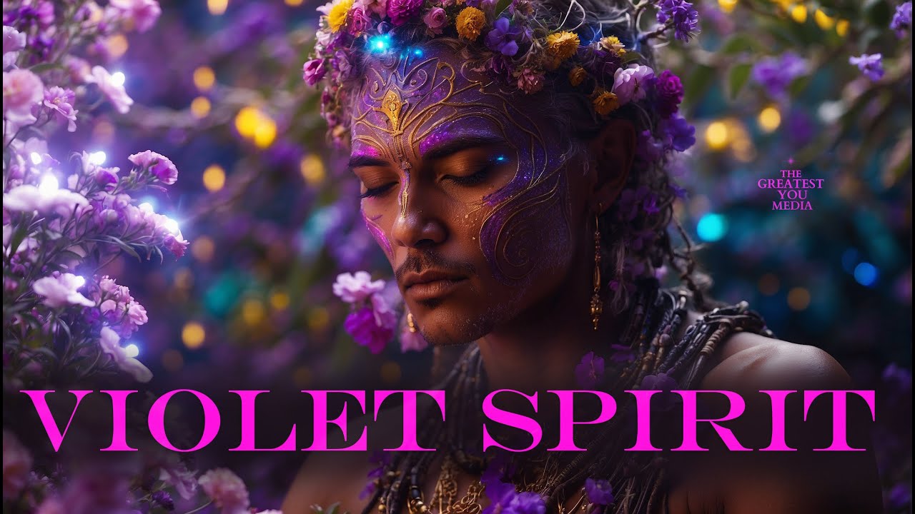 Violet Spirit | Profound Meditation Frequencies | Meditation | Focus ...