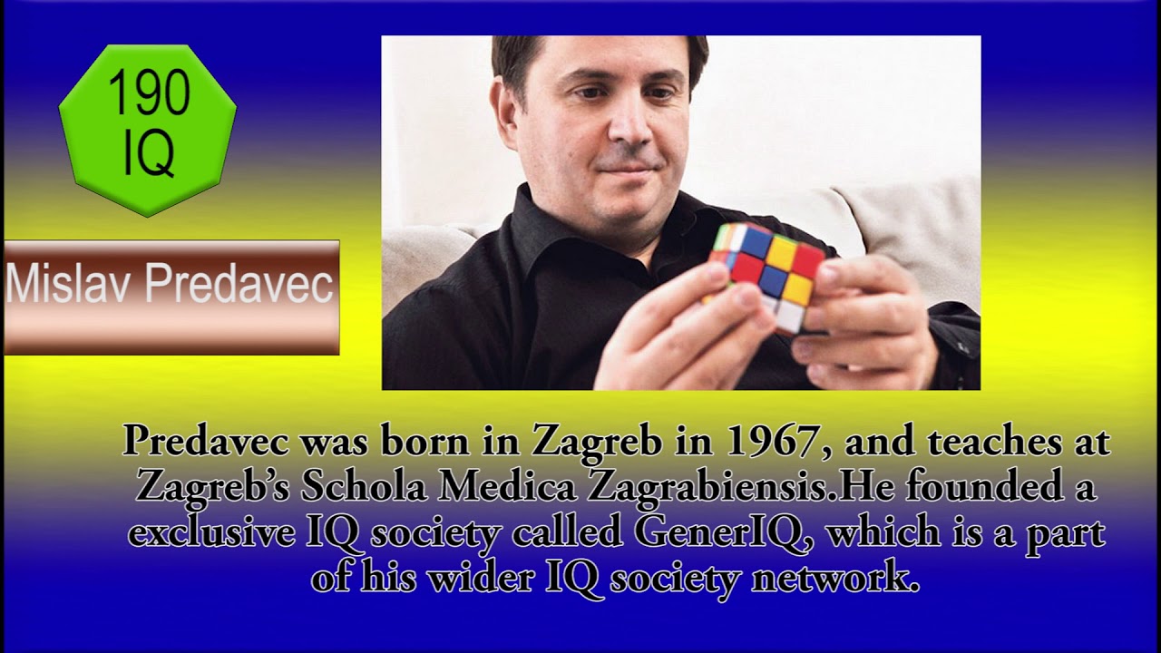 Comparison: Most highest IQ Person In the whole World. - YouTube