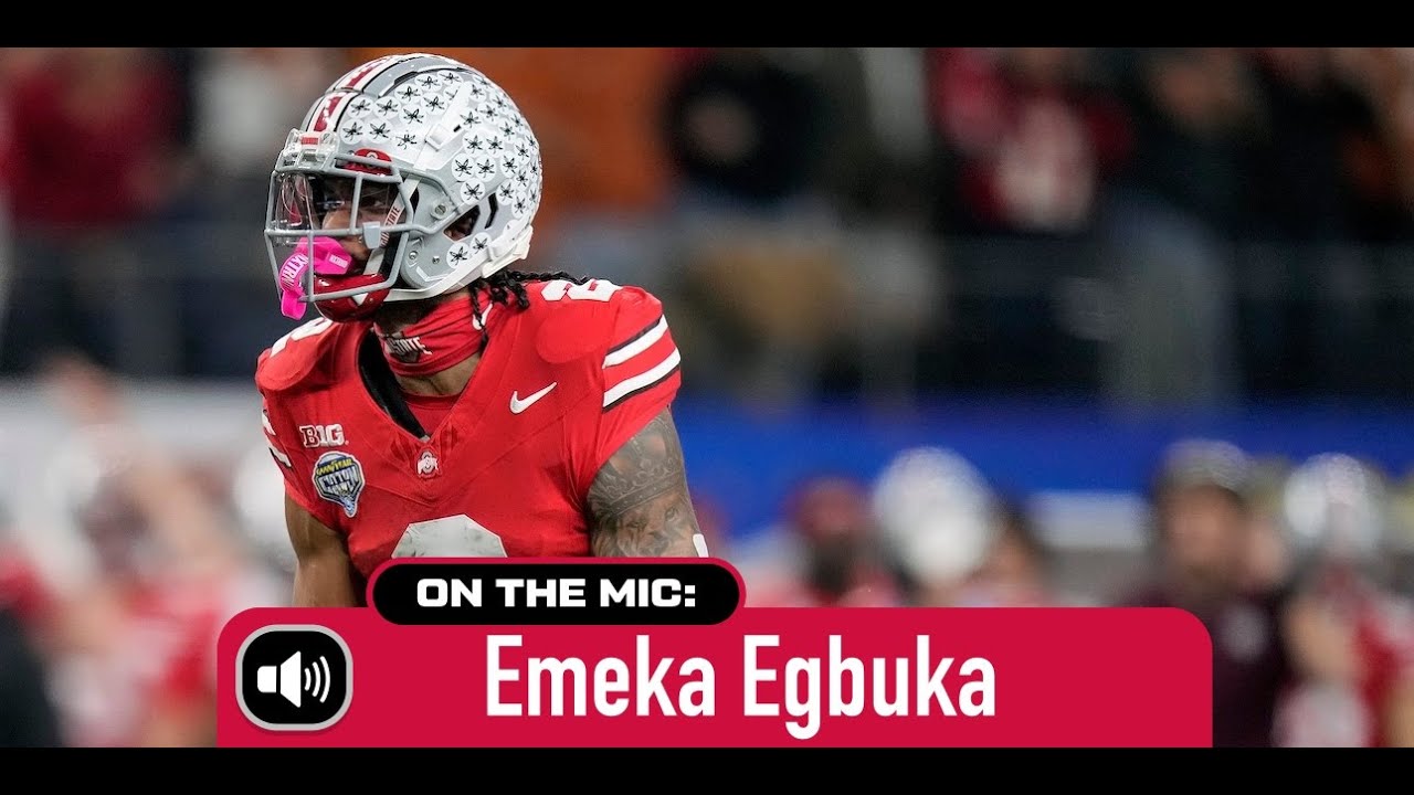 Ohio State's Emeka Egbuka on what it means to be playing for a national ...