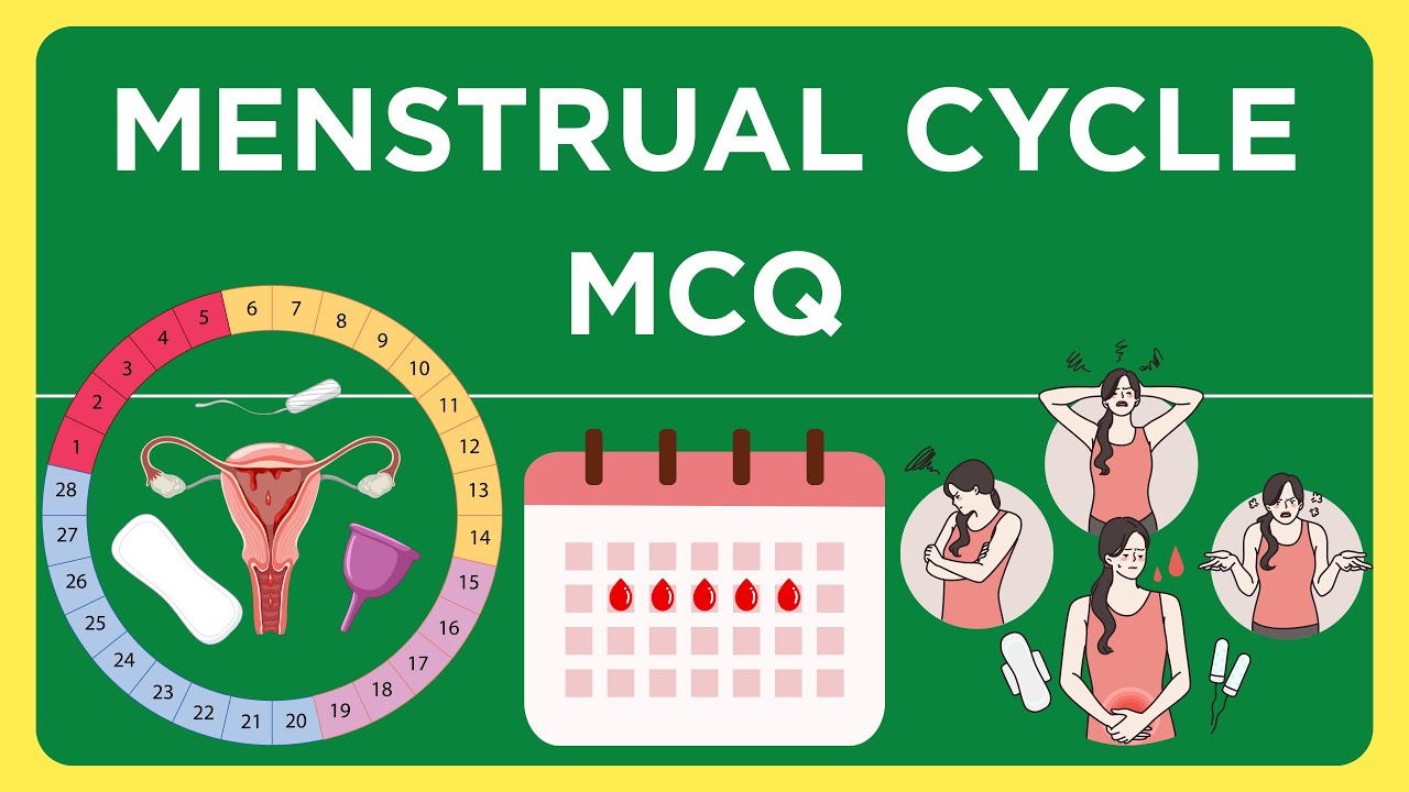 Menstrual Cycle MCQ and Quiz | QUIZ QUESTIONS AND ANSWERS | Multiple ...