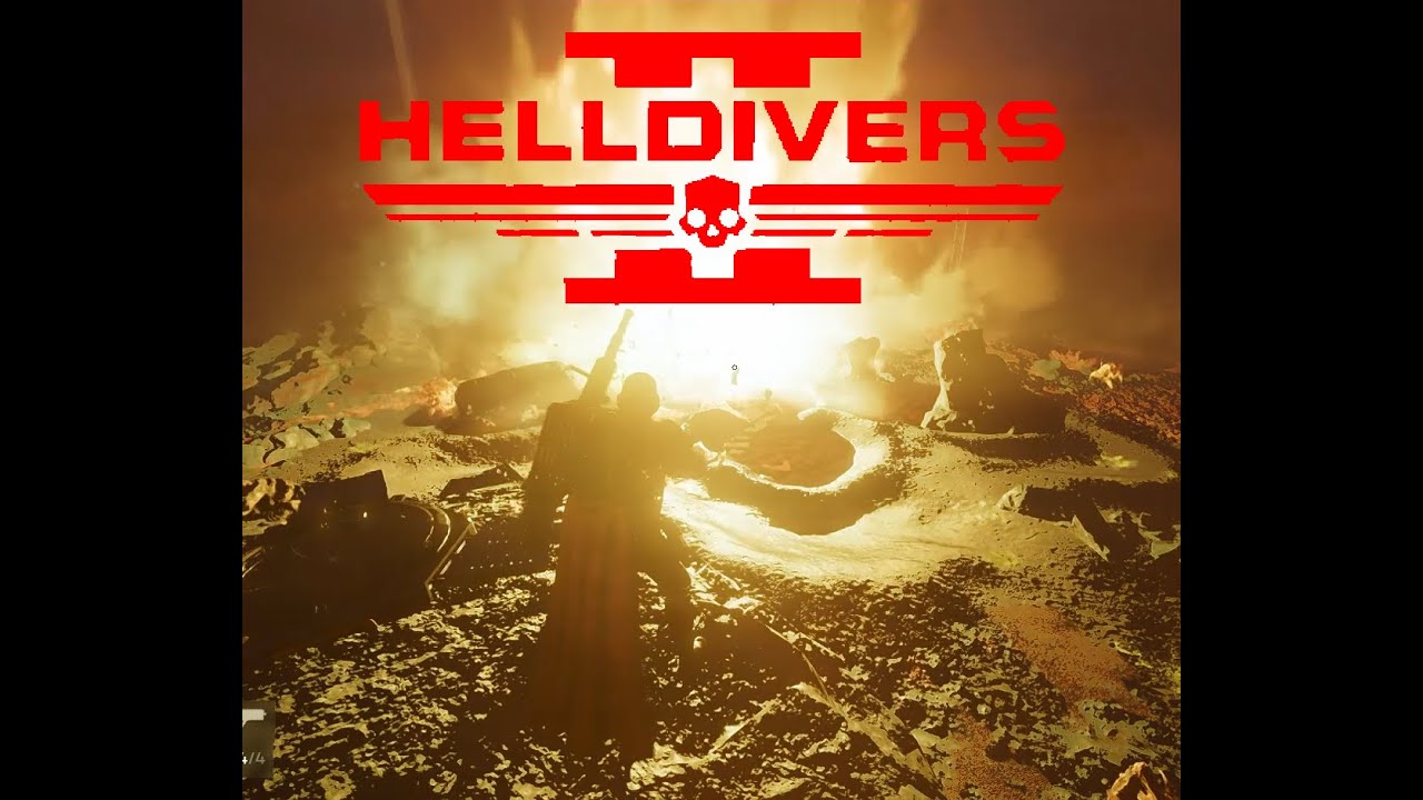 Helldivers 2 in a shell of nut - YouTube