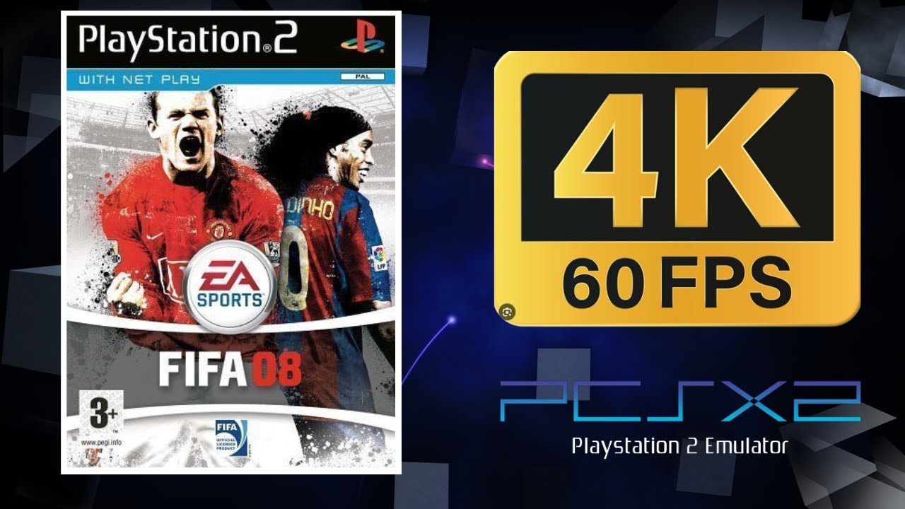 FIFA 08 | PS2 (PCSX2) | 4K UHD - YouTube