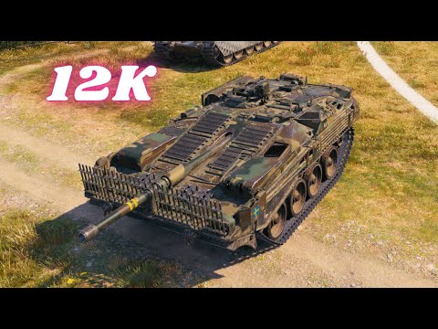 Strv 103B 12K Damage 5 Kills & Strv 103B 9.4K Dmg 8 Kills WoT Replay ...