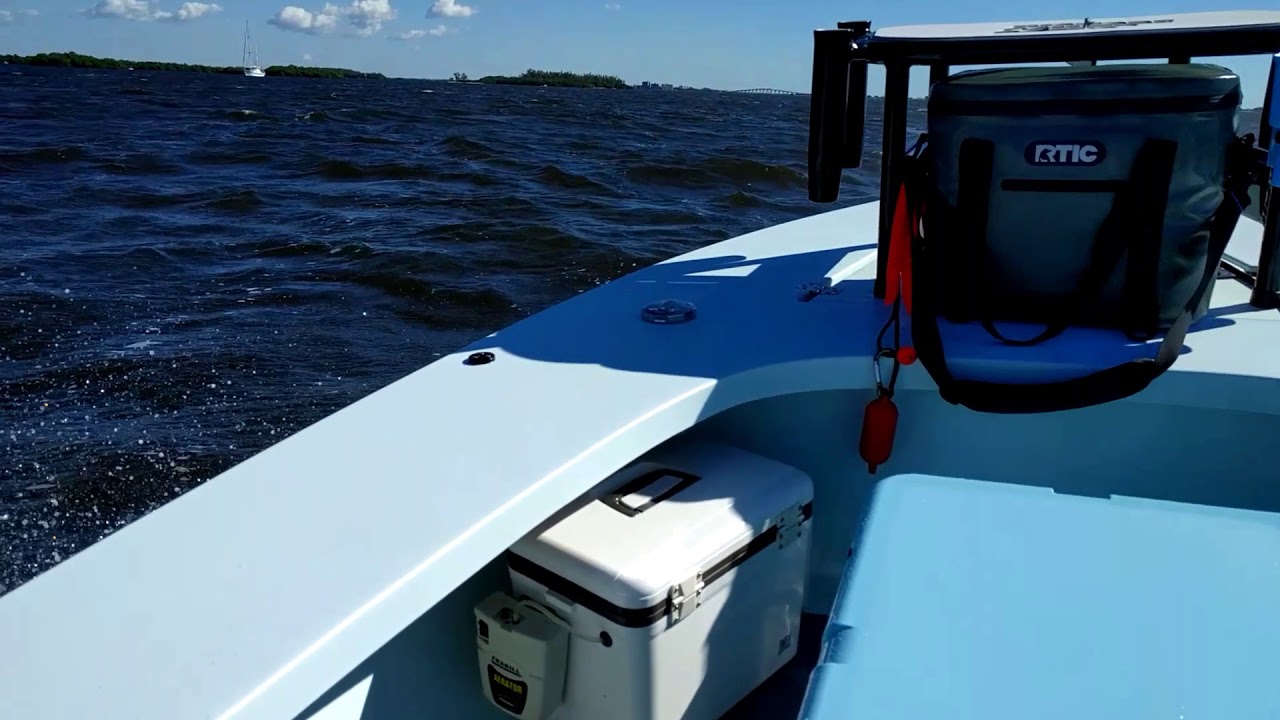 Inshore Power Boats Inshore 18 in Pine Island Sound - YouTube