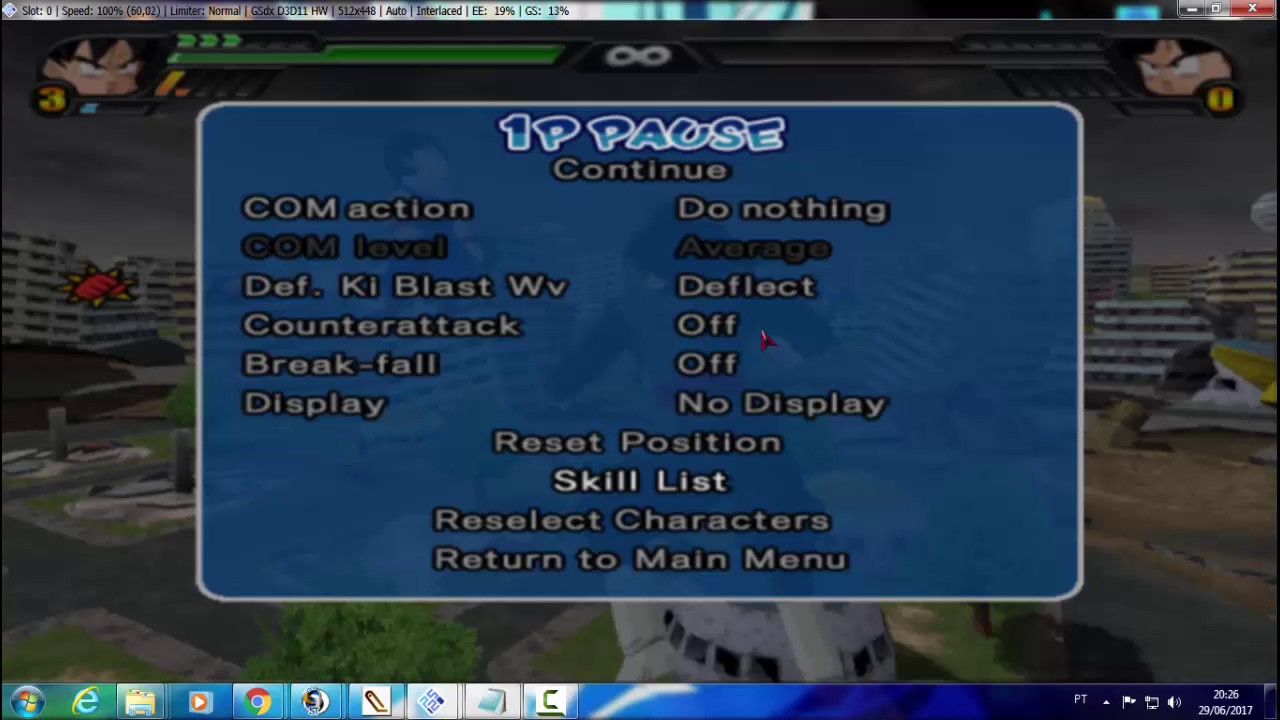 New duel mode menu dragon ball budokai tenkaichi 3 mods - YouTube