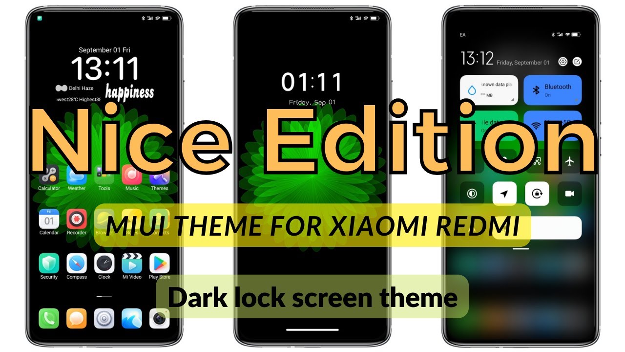 Fresh lock screen MIUI theme - Nice Edition - YouTube