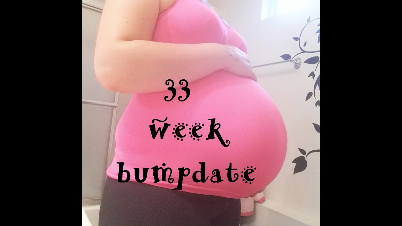 33 week bumpdate with baby #2 & 3D ultrasound!! - YouTube
