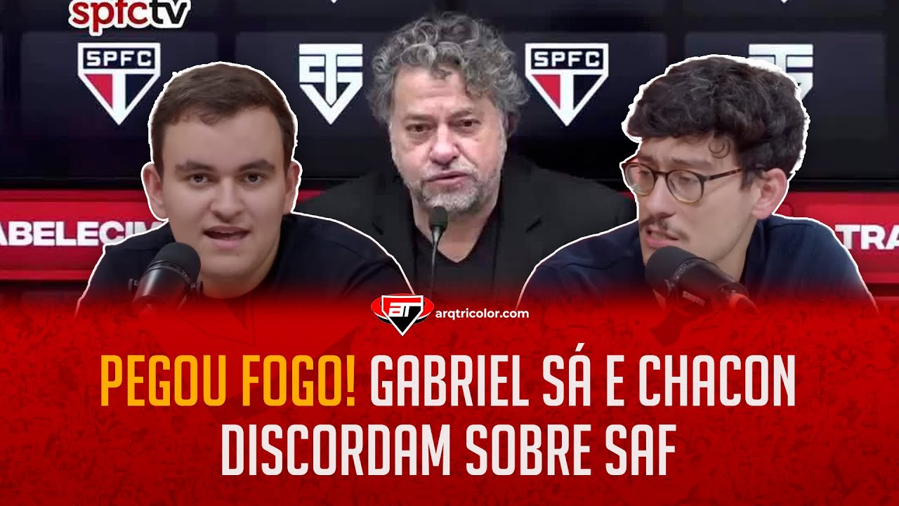 “Eu já fui muito contra, mas hoje acho que só a SAF RESOLVE” Gabriel Sá ...